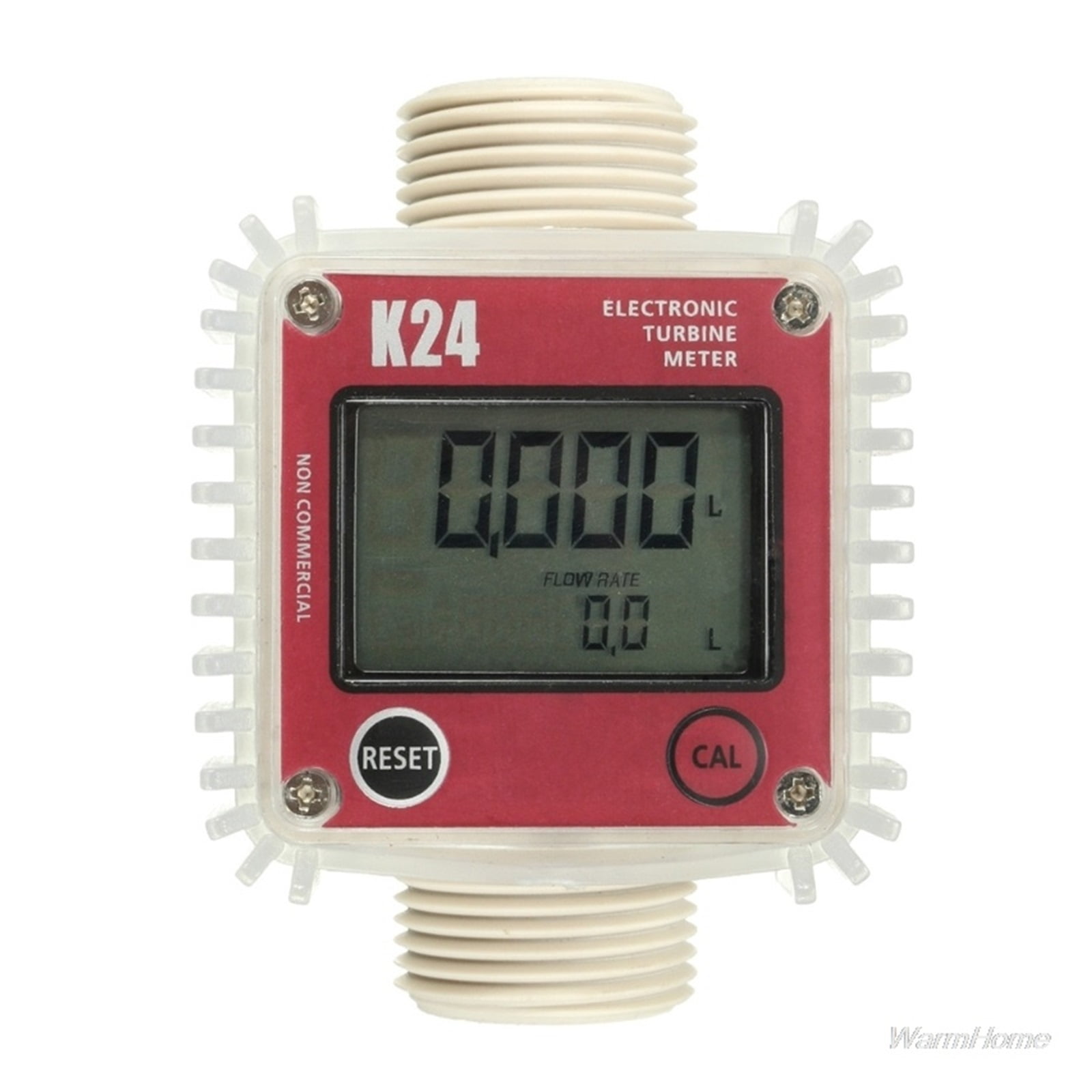 K24 Digital Fuel Flow Meter Gauge Voor Chemicaliën Vloeibare Water ...