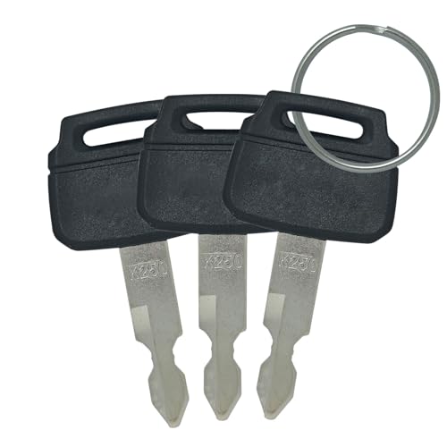 K250 2420WL2420 lgnition Keys Replacement for Kobelco New Holland Case ...