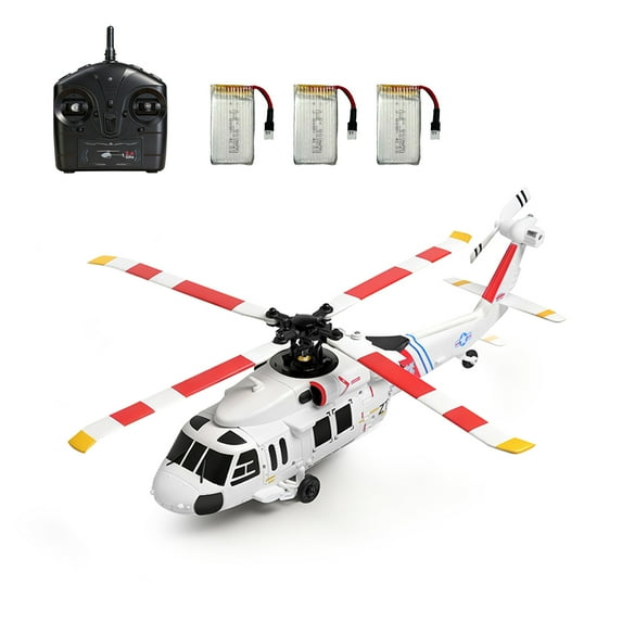 K270 UH-60L BlackHawk RC Helicopter for Adults, 2.4G 4CH 6-Axis Gyro ...