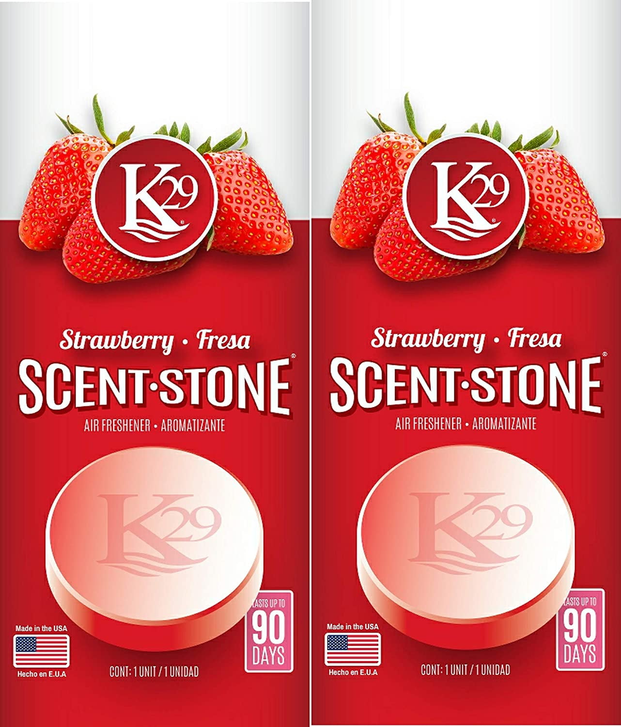 K29 Strawberry Stone Air Freshener, Environmentally Safe and Long ...