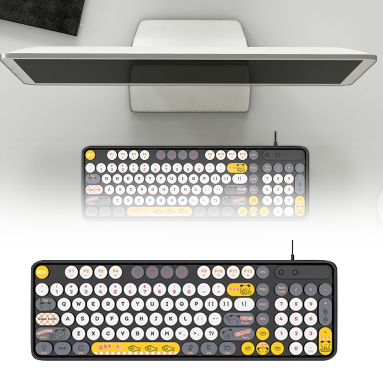 K2PRO Wired Keyboard Gaming Keypad With Mechanical Switches And ...