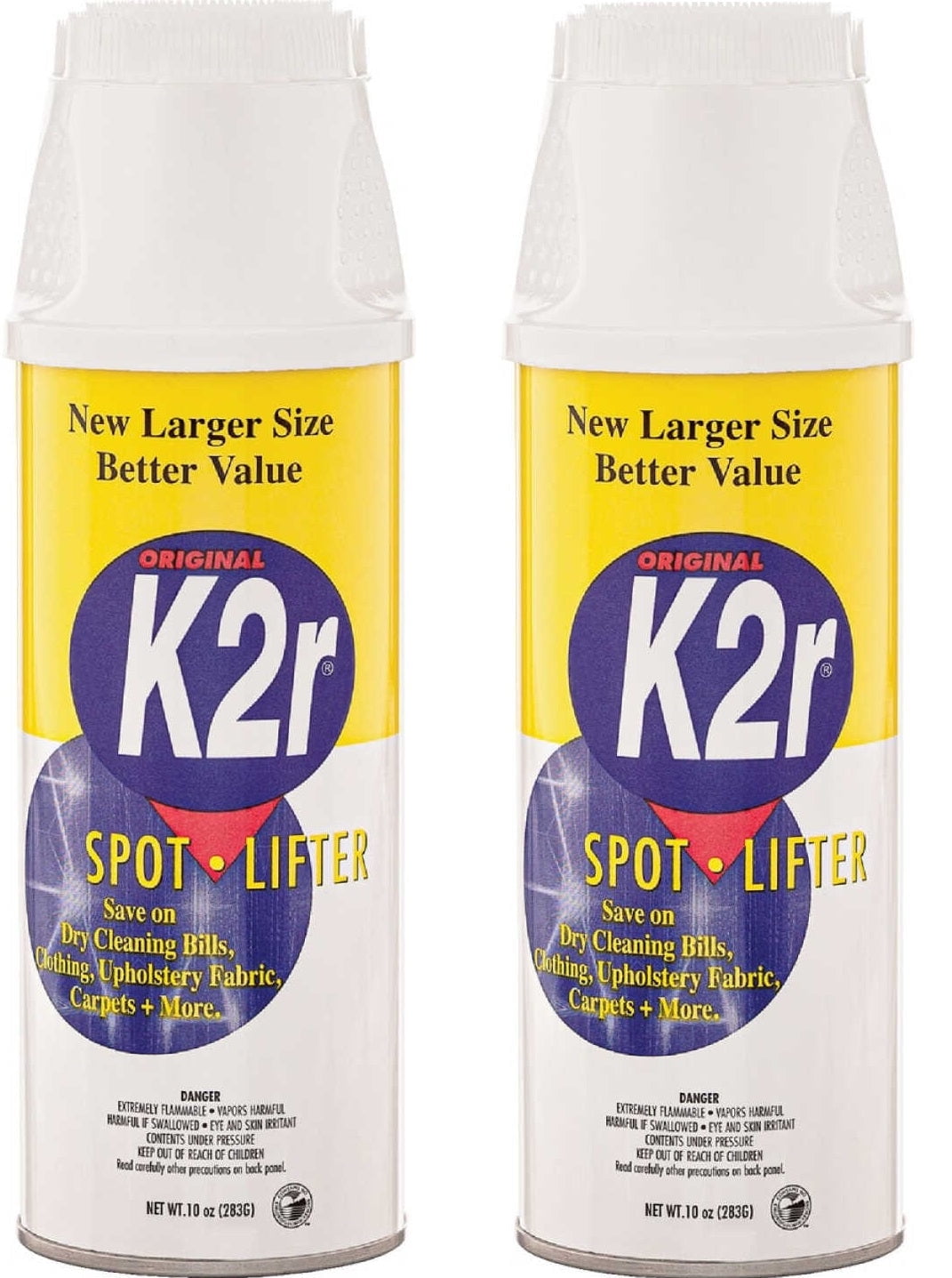 K2r 33010 10 oz Can of Spot Lifter Remover Cleaner - Quantity of 2 ...