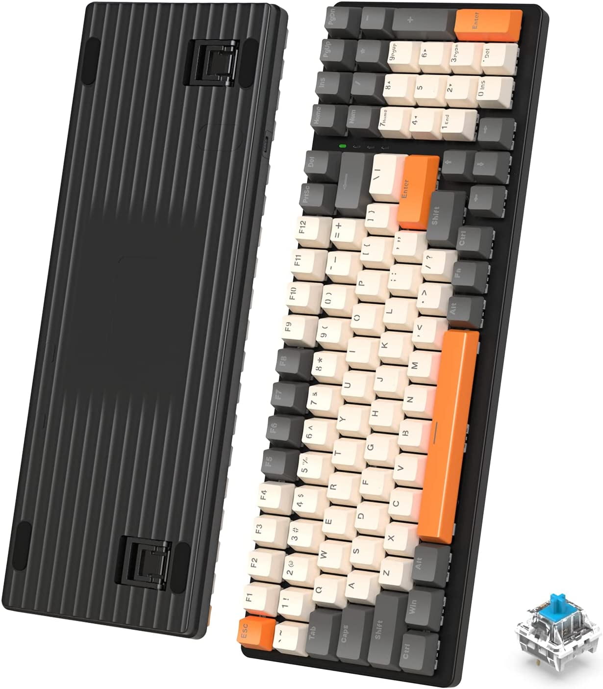 K3 Mechanical Gaming Keyboard 98 Keys, RGB Backlit for Computer/Laptop ...