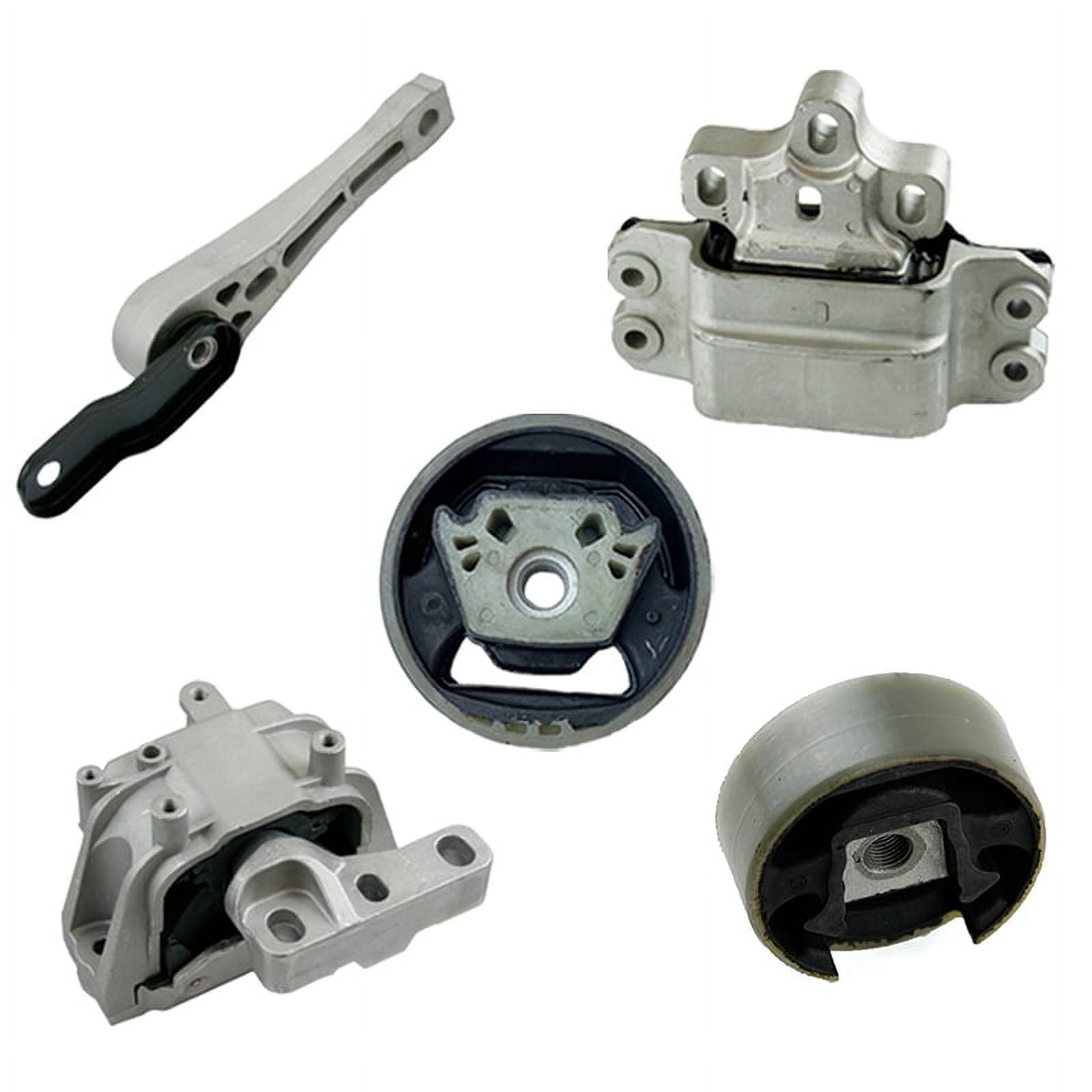 K3794 Engine Motor & Transmission Mount Kit 5PCS Compatible with 2012 ...