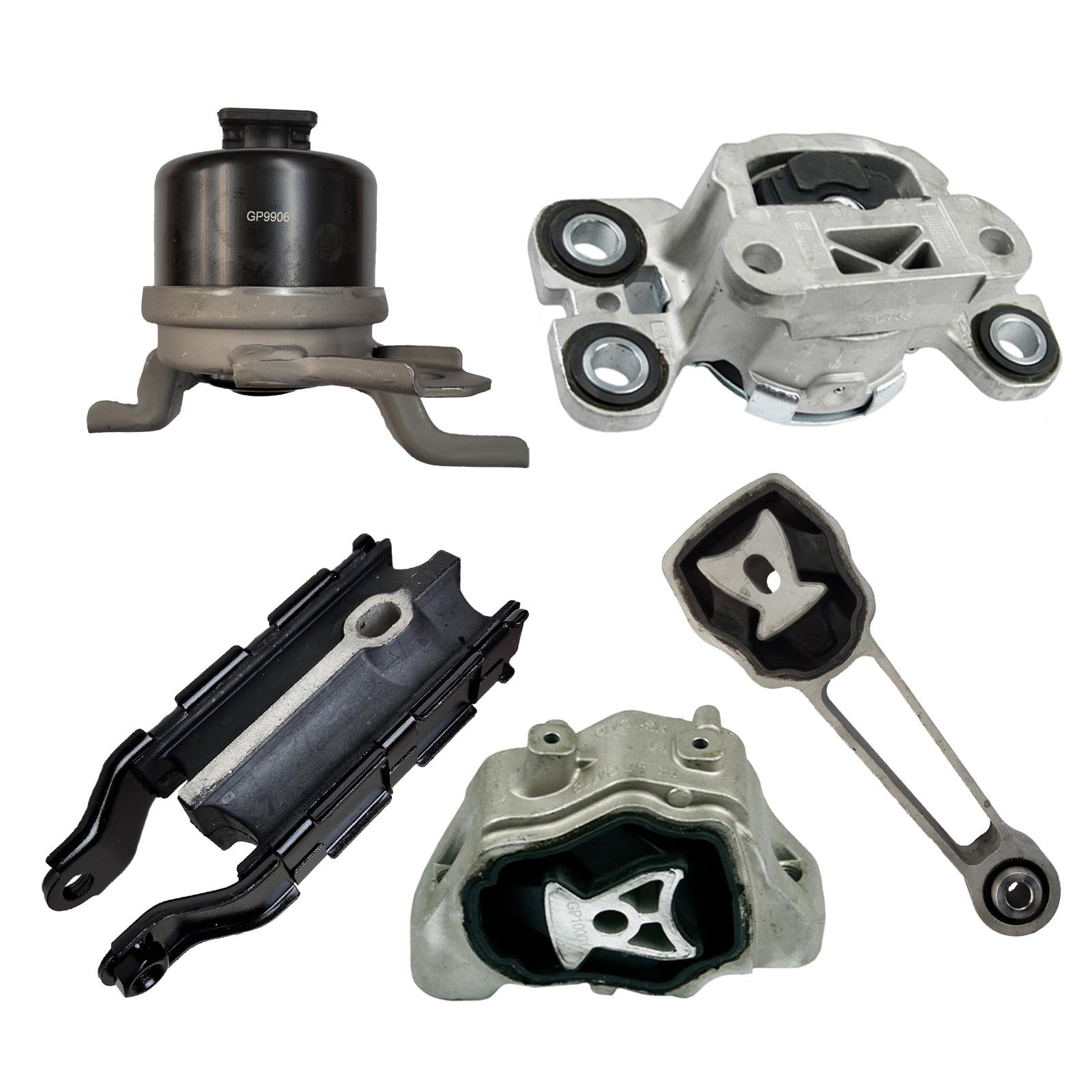 K3876 Engine Motor & Transmission Mount Kit 5pc Compatible with Fits ...