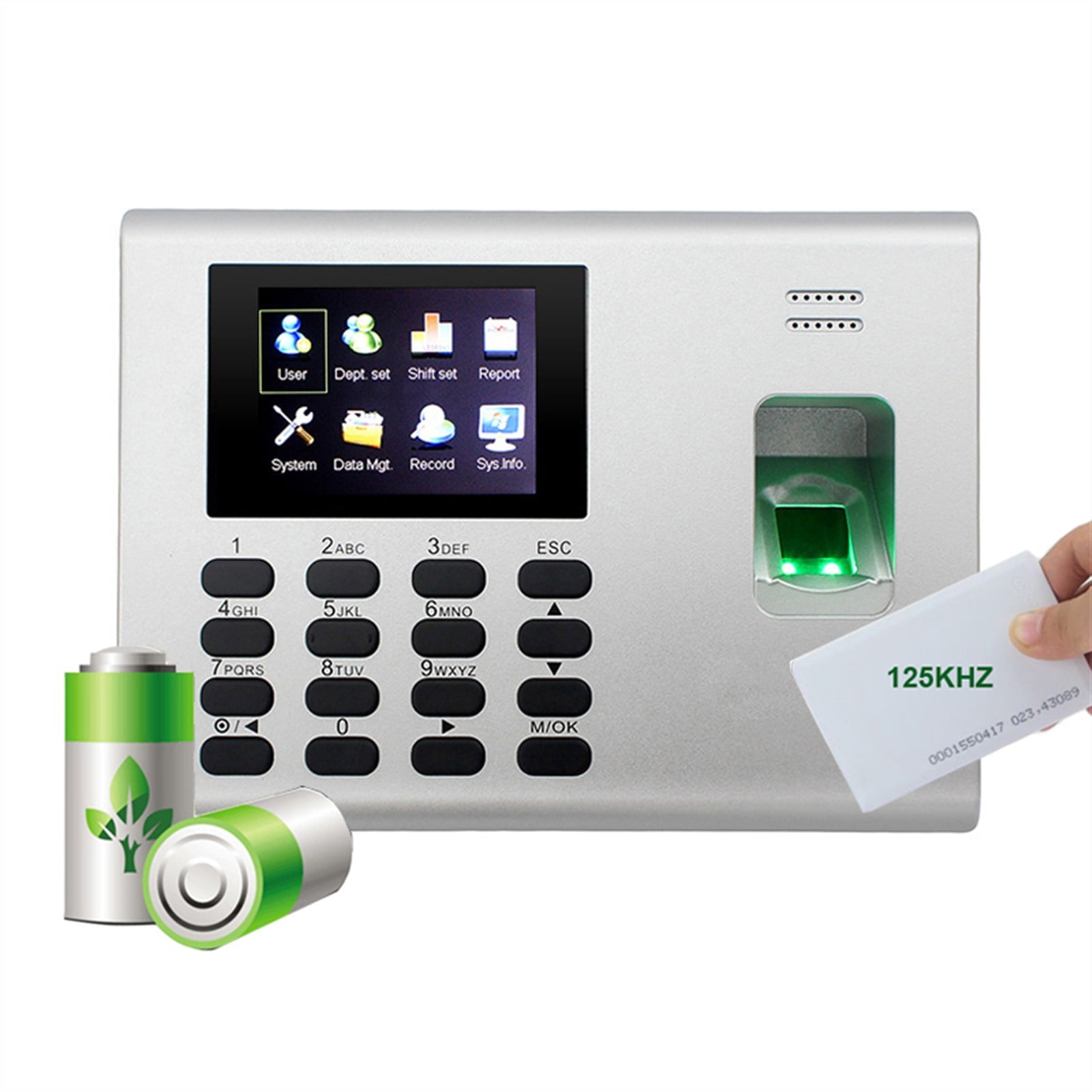 K40 Linux System TCP/IP USB SSR Biometric Fingerprint Time Attendance ...
