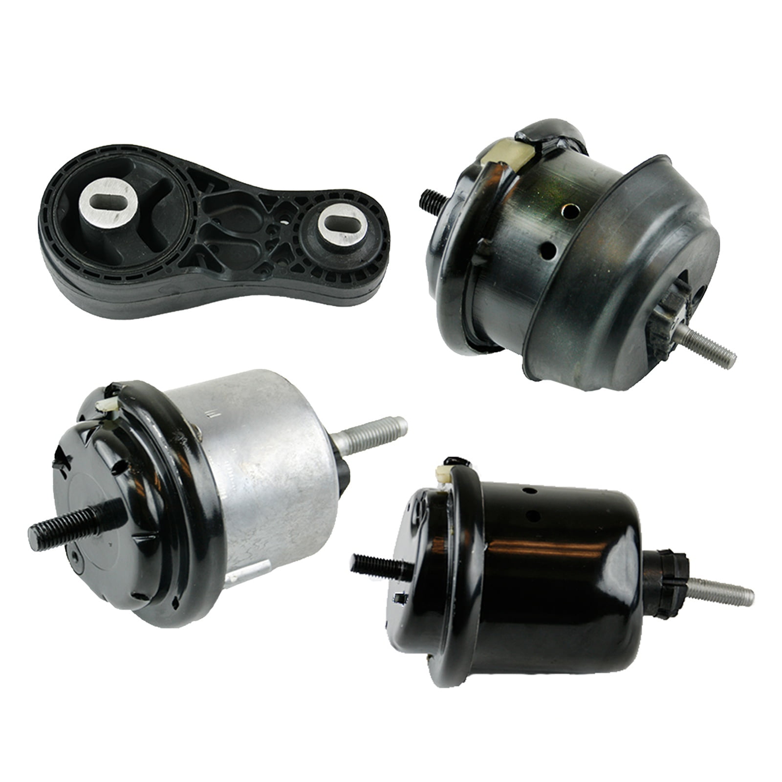 K4066 Engine Motor & Transmission Mount Kit 4pc Compatible with Fits ...