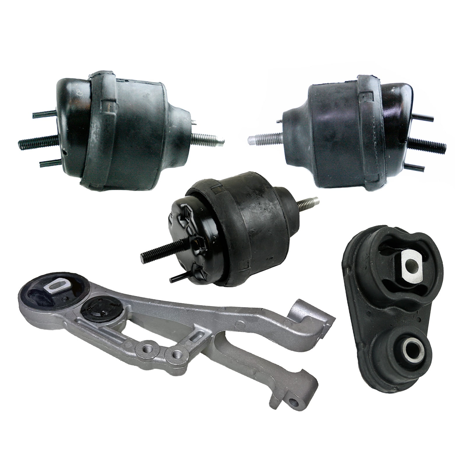 K4459 Engine Motor & Transmission Mount Kit 5pc Compatible with Fits ...