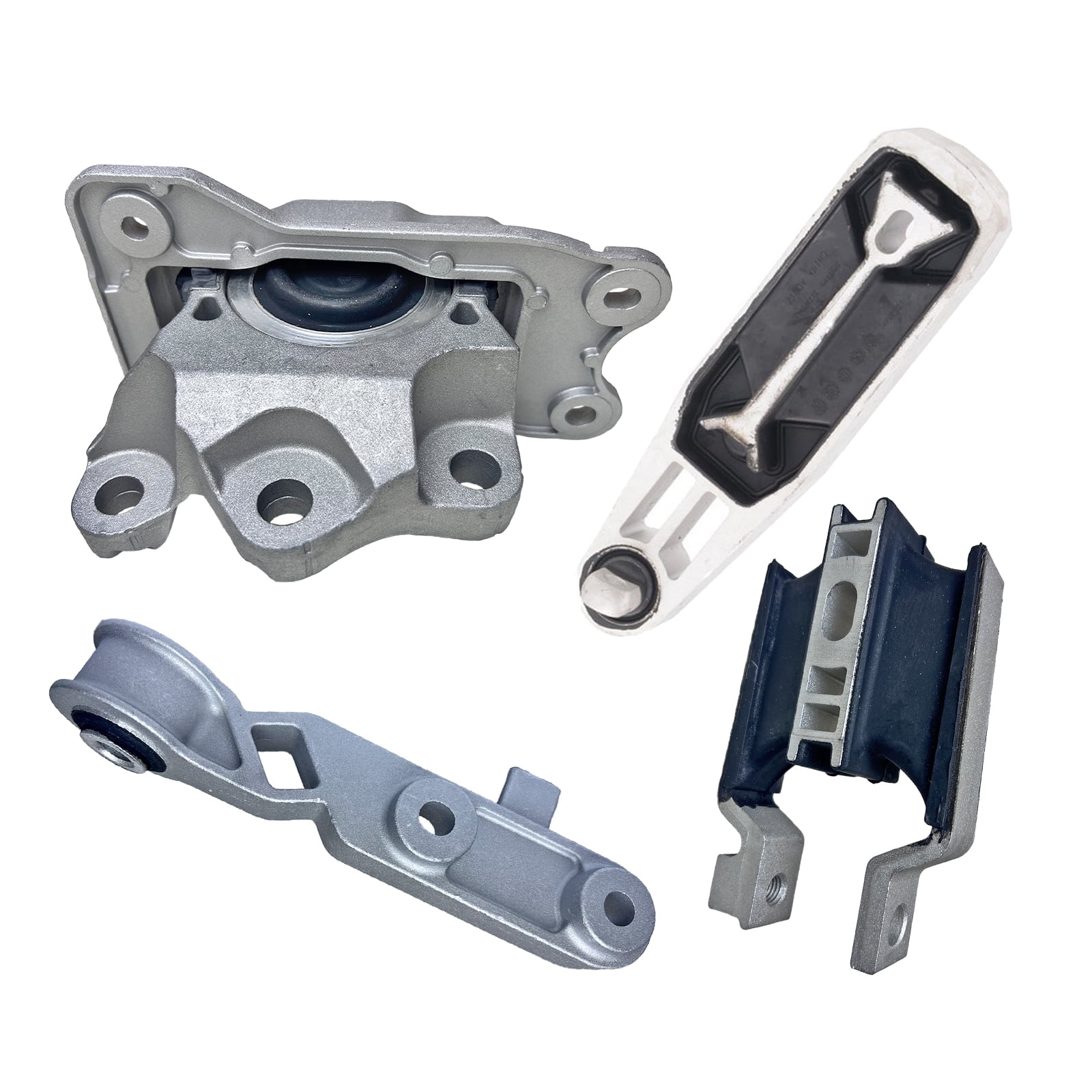 K4480 Engine Motor & Transmission Mount Kit 4pc Compatible with Fits ...