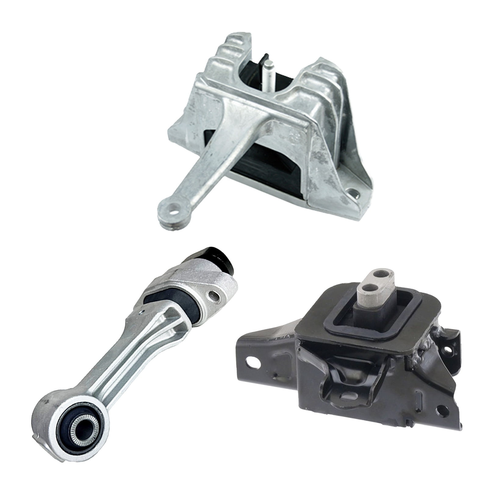 K4508 Engine Motor & Transmission Mount Kit 3pc Compatible with Fits ...