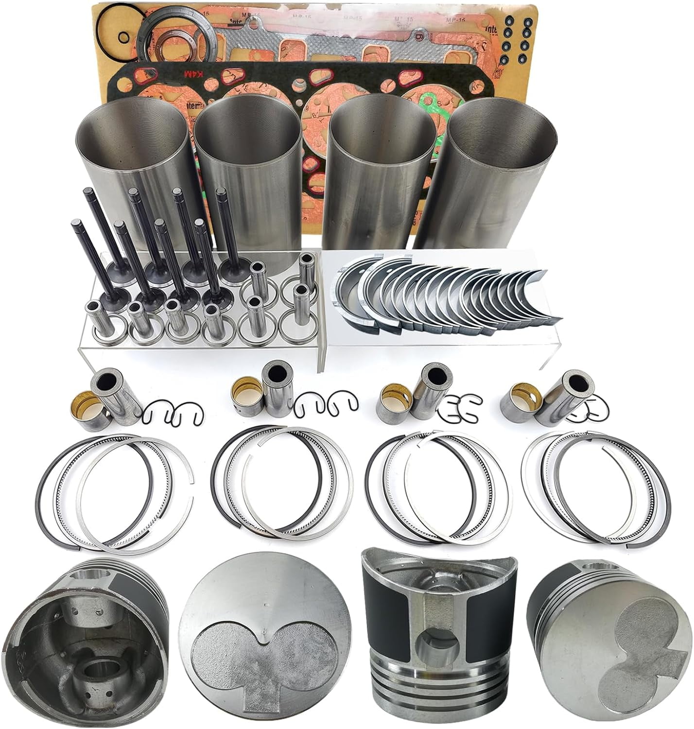 K4D Engine Overhaul Rebuild Kit For Caterpillar MS04M MS030 Excavator ...
