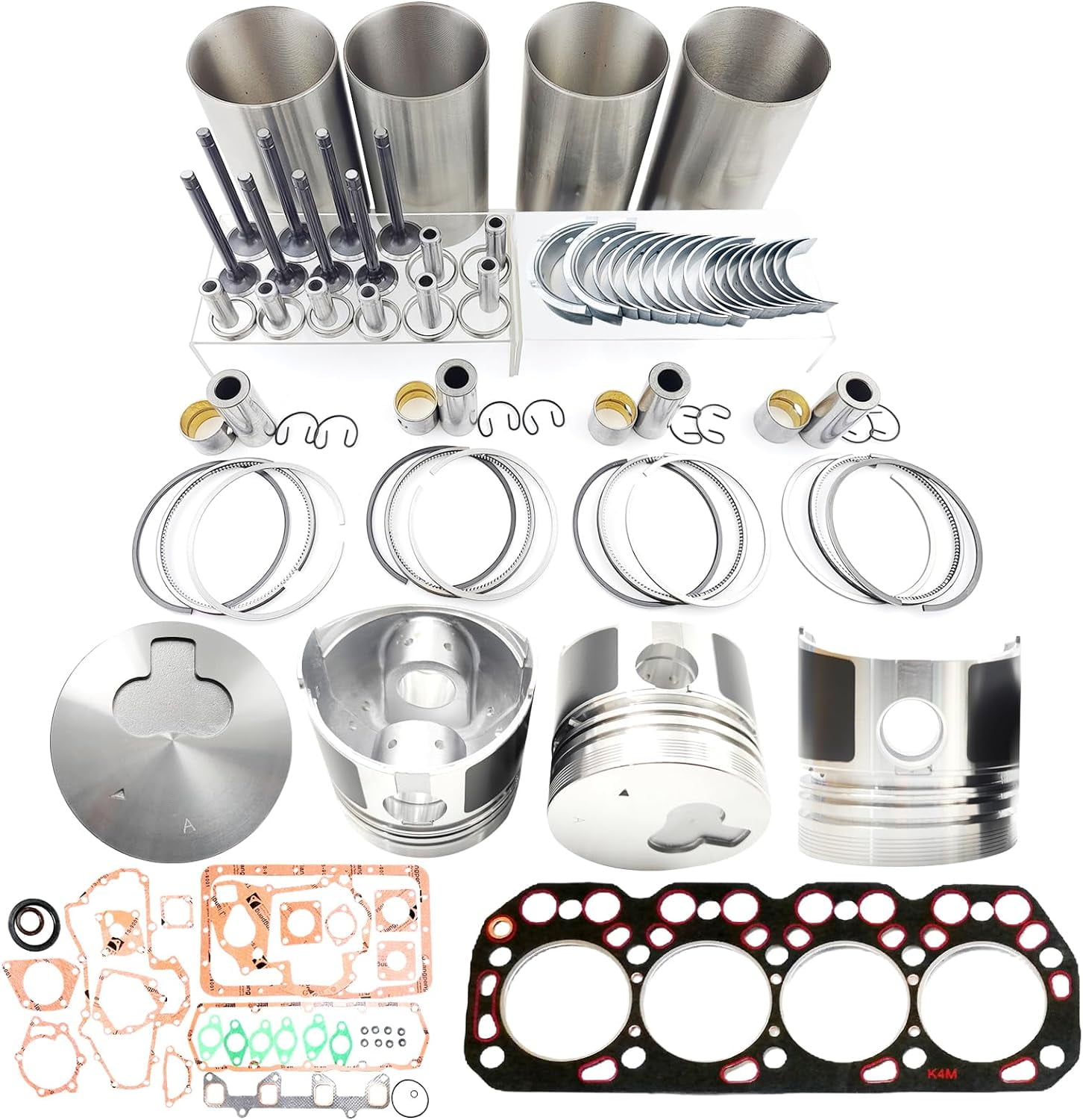 K4M Engine Overhaul Rebuild Kit For Mitsubishi K4M Engine B25 S30 B30 ...