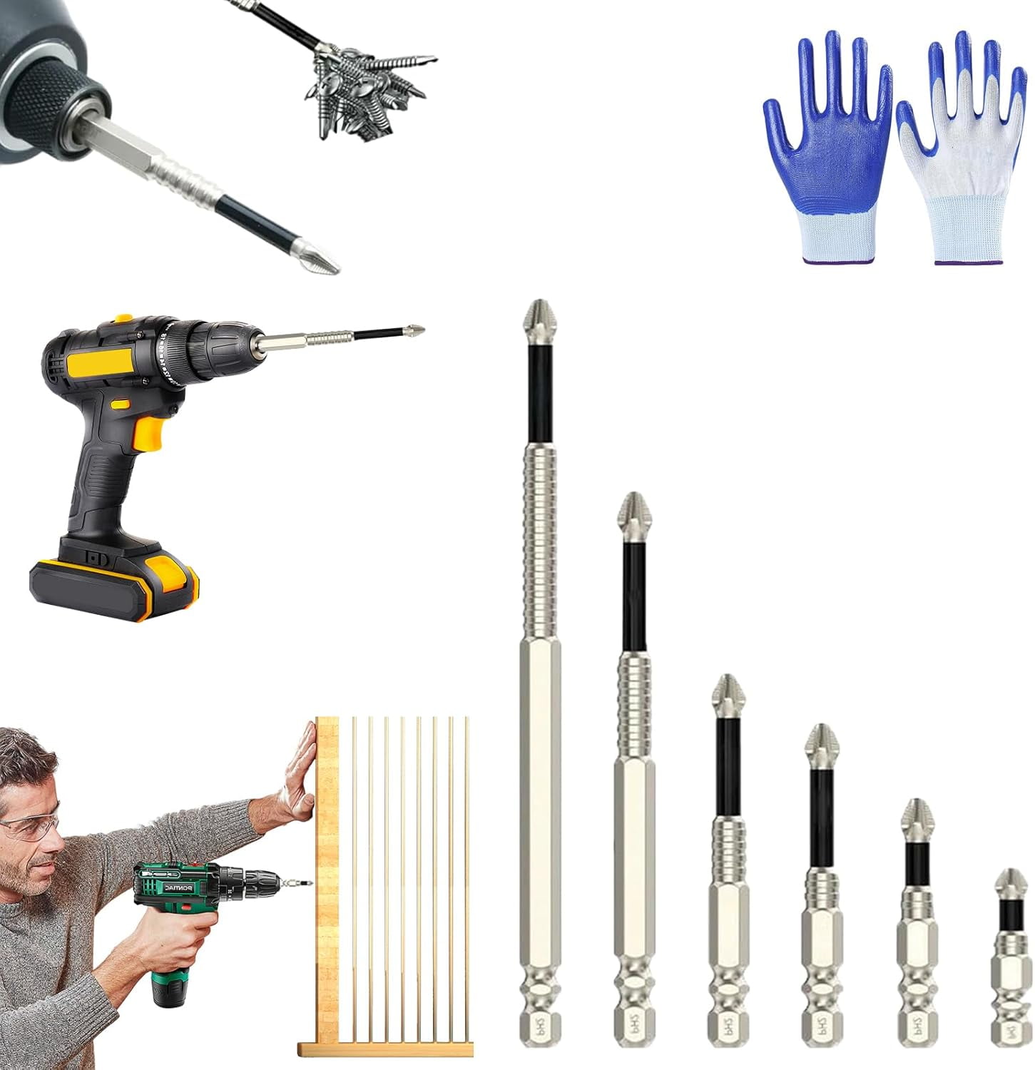 K5 Anti Slip Bit, K5 Impact Resistant Non Slip Bit, 2025 Upgraded Anti ...