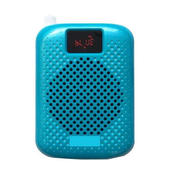 Portable Voice Amplifier, Megaphone Booster with Microphone Loudspeaker ...