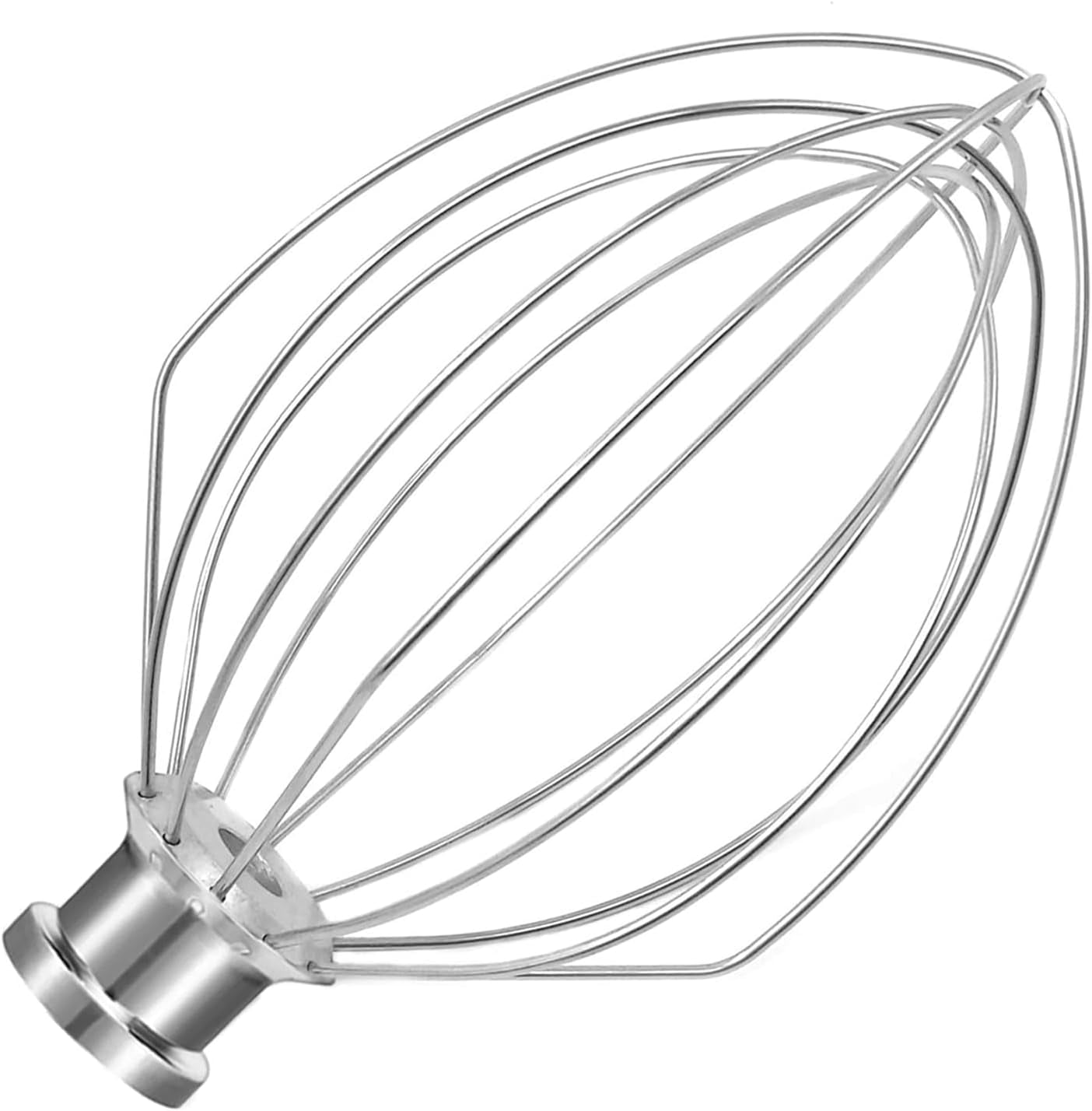 K5A Stainless Steel Whisk for KitchenAid 5 Qt Bowl-Lift Stand Mixer, 6 ...
