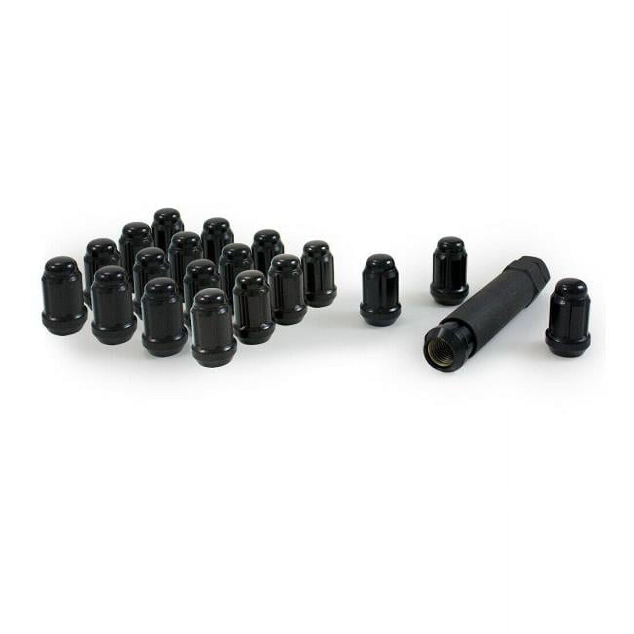 K5CS12125B 12 x 1.25 in. 5 Lug Spline Wheel Installation Kit, Black ...
