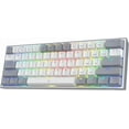 K617 Fizz 60% Wired RGB Gaming Keyboard, 61 Keys Hot-Swap Compact ...