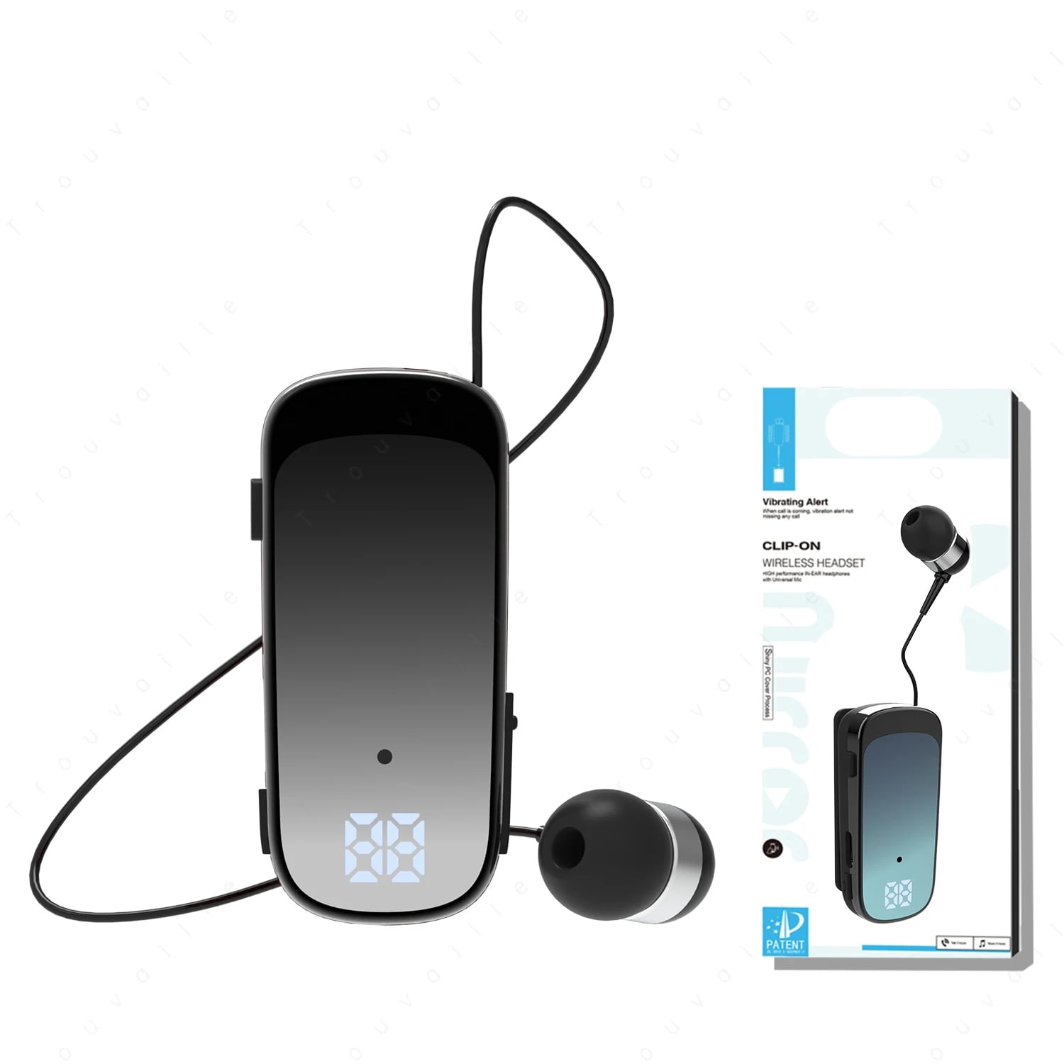 K65 Bluetooth Earphones Wireless Headphone In Lotus Retractable ...