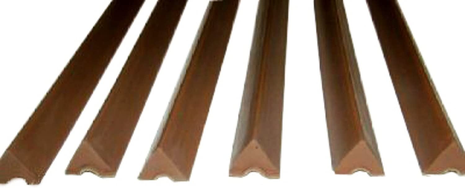 K66 Rubber Bumpers Pool Table Rail Cushions (Set of 6) - 7 Foot & 8 ...
