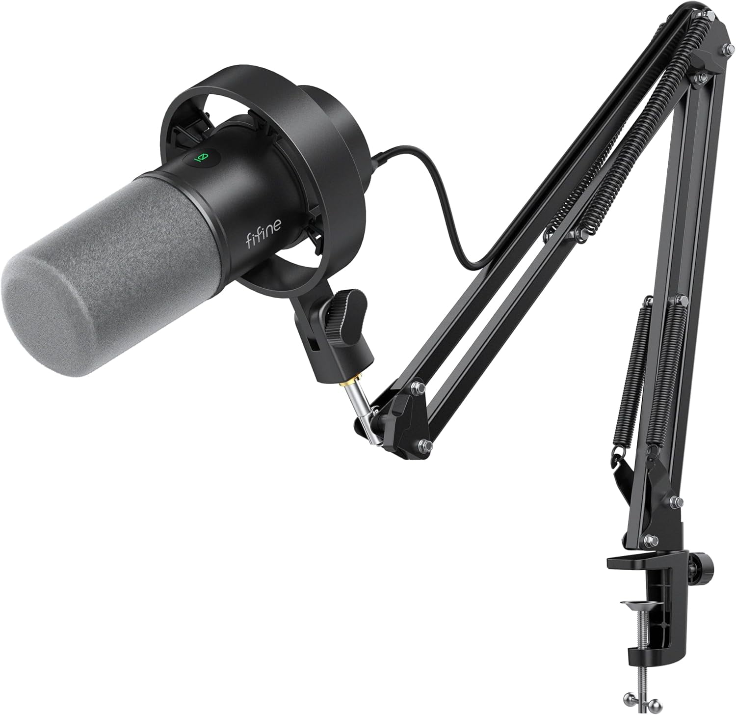 K688 Podcast Microphone Kit, USB/XLR Dynamic with Boom Arm for PC/XLR ...