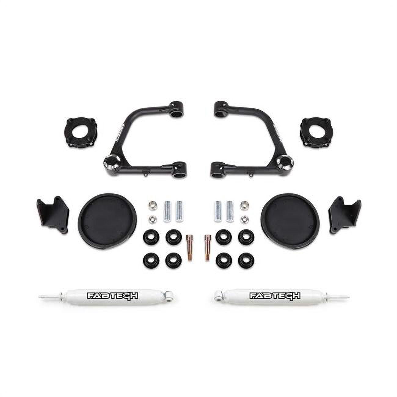 K7086 3 in. Uniball Uca Lift Kit - Front Shock Spacers & Rear Coil ...