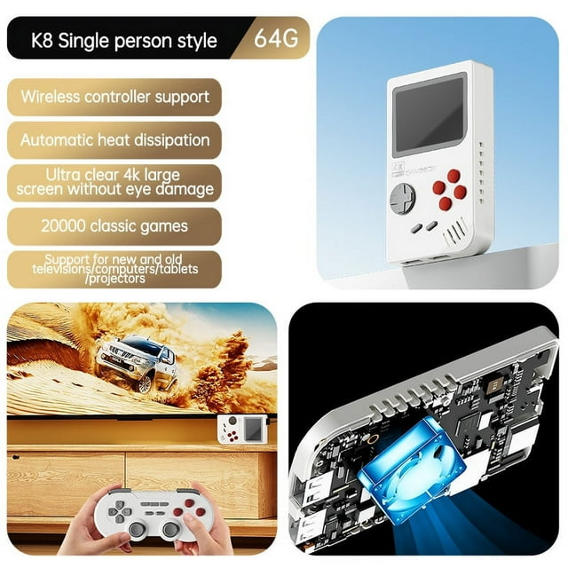 K8 Single System Psp Open Source Tv Game Console Retro Handheld Game