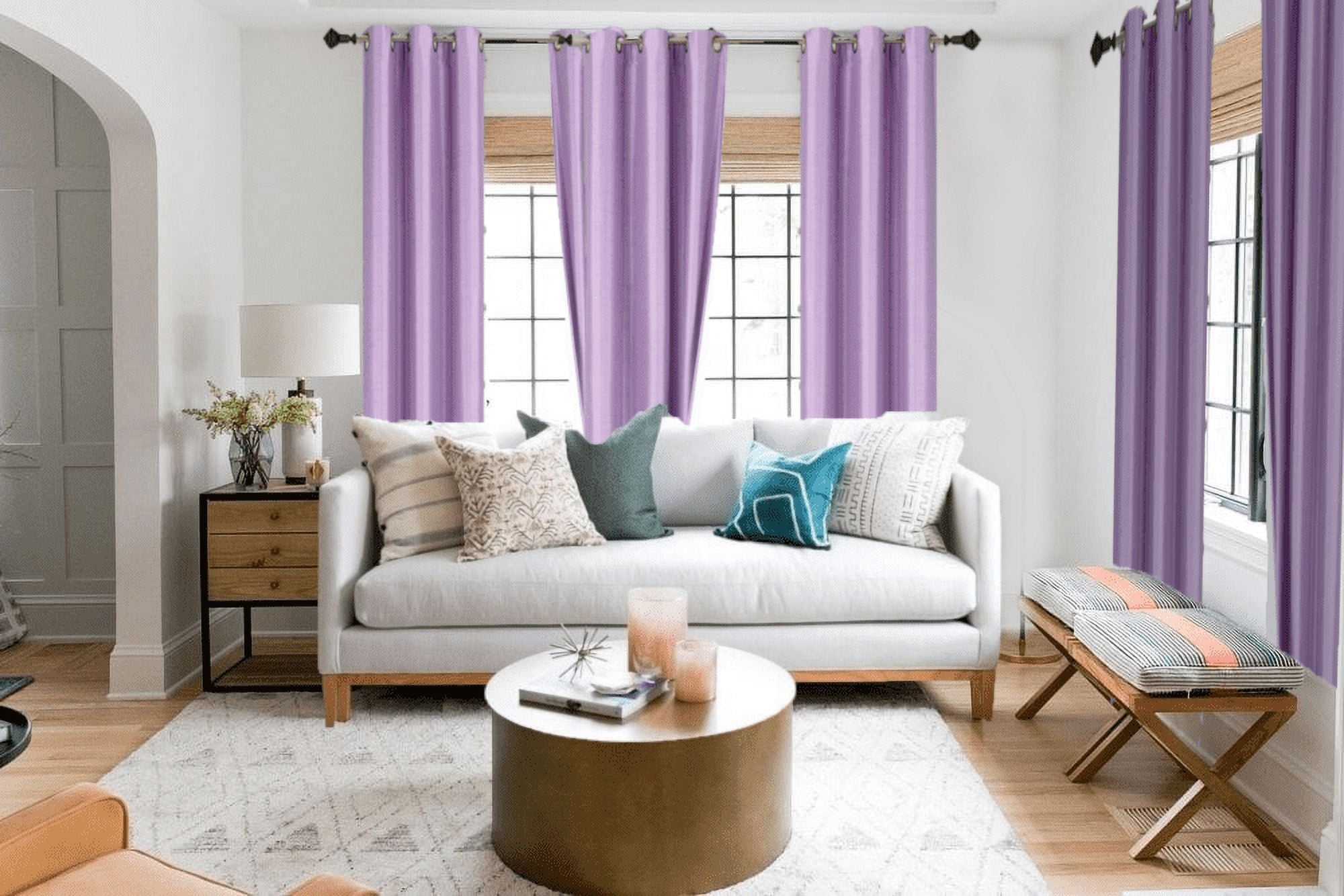 K86 Bedroom / Living Room Full Room Darkening Blackout 1 Piece Panel ...