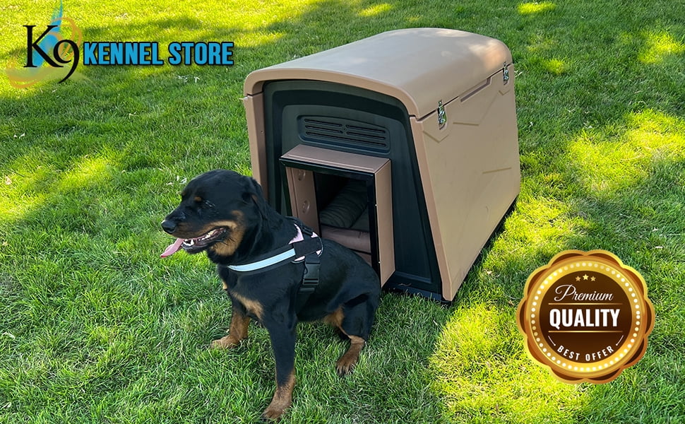 K9 Estates Heavy Duty Insulated Dog House - Walmart.com