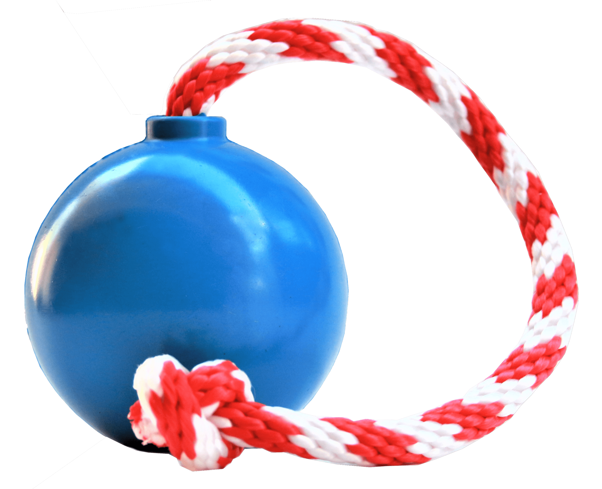 -K9 by SodaPup Natural Rubber Cherry Bomb Dog Toy, Chew Toy, Tug Toy ...