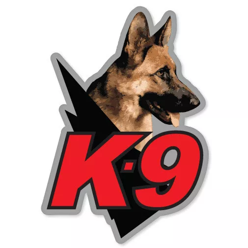 K9 Unit Police Guard Dog Sticker Phone Decal Water Bottle Stickers Car ...