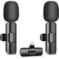 K9 Wireless Lavalier Microphone 2 Mini Microphones & Receiver, Wireless ...
