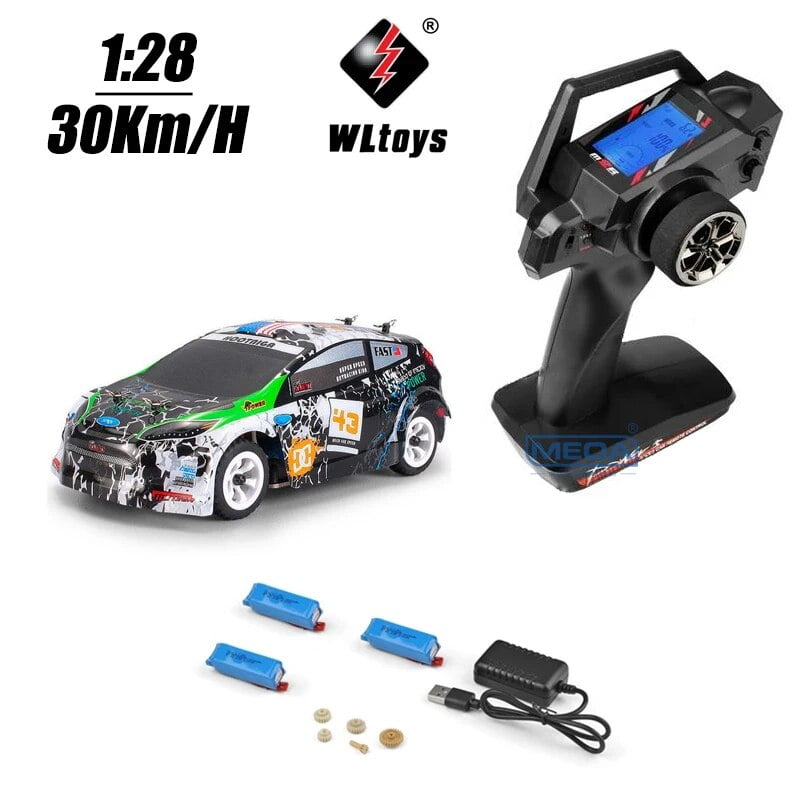 K989 K969 284131 Upgrade LCD Version 4WD 1/28 RC High Speed Racing ...