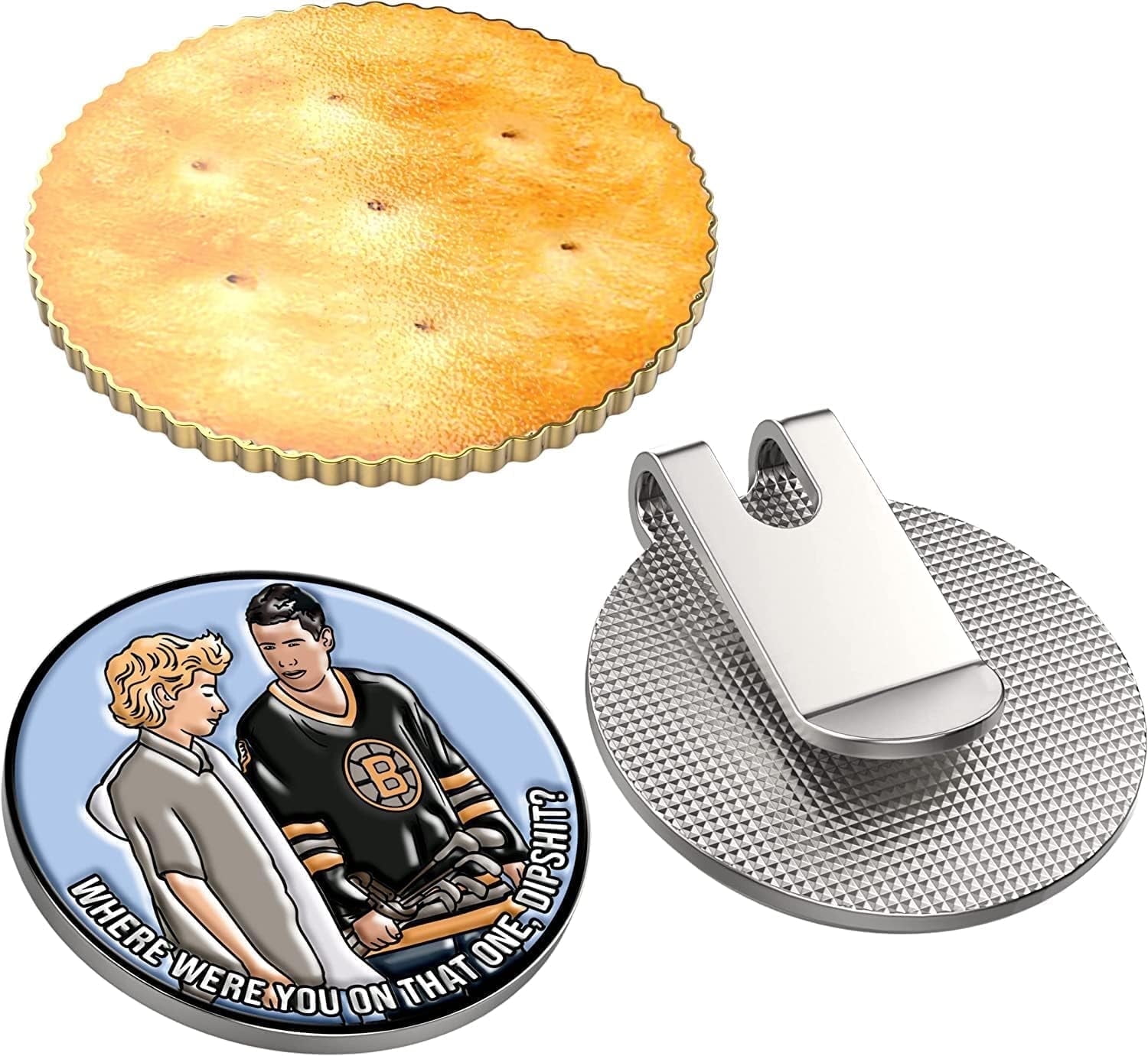 K9King Funny Golf Ball Marker, Magnetic Hat Clip, Unique Durable Green ...