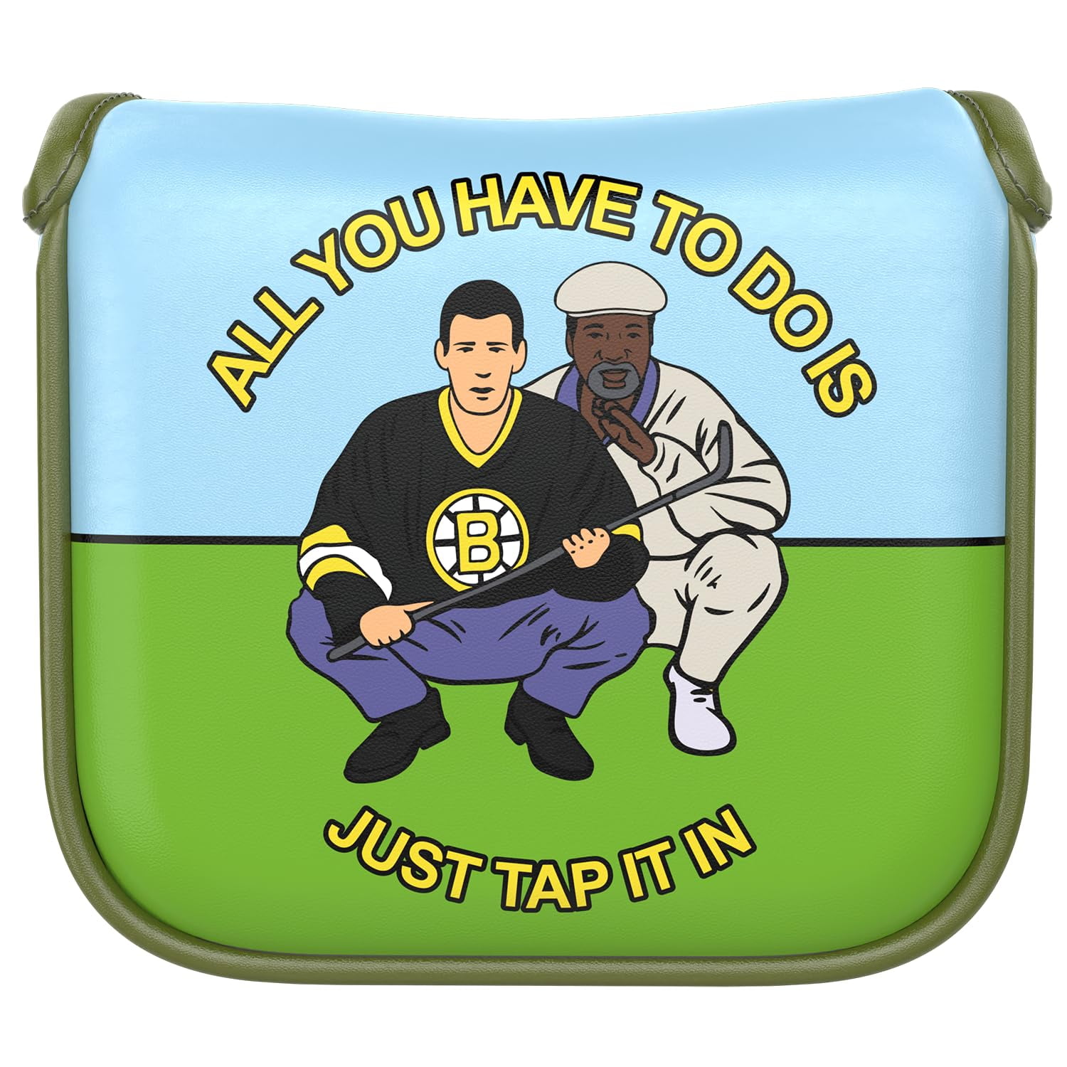 K9King Golf Putter Cover, Faux Leather Magnetic Closure Headcover, Fits ...