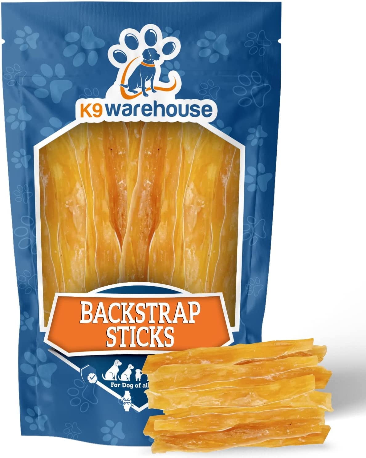 K9warehouse Premium Beef Backstrap Sticks - Healthy Treats for All Dogs ...