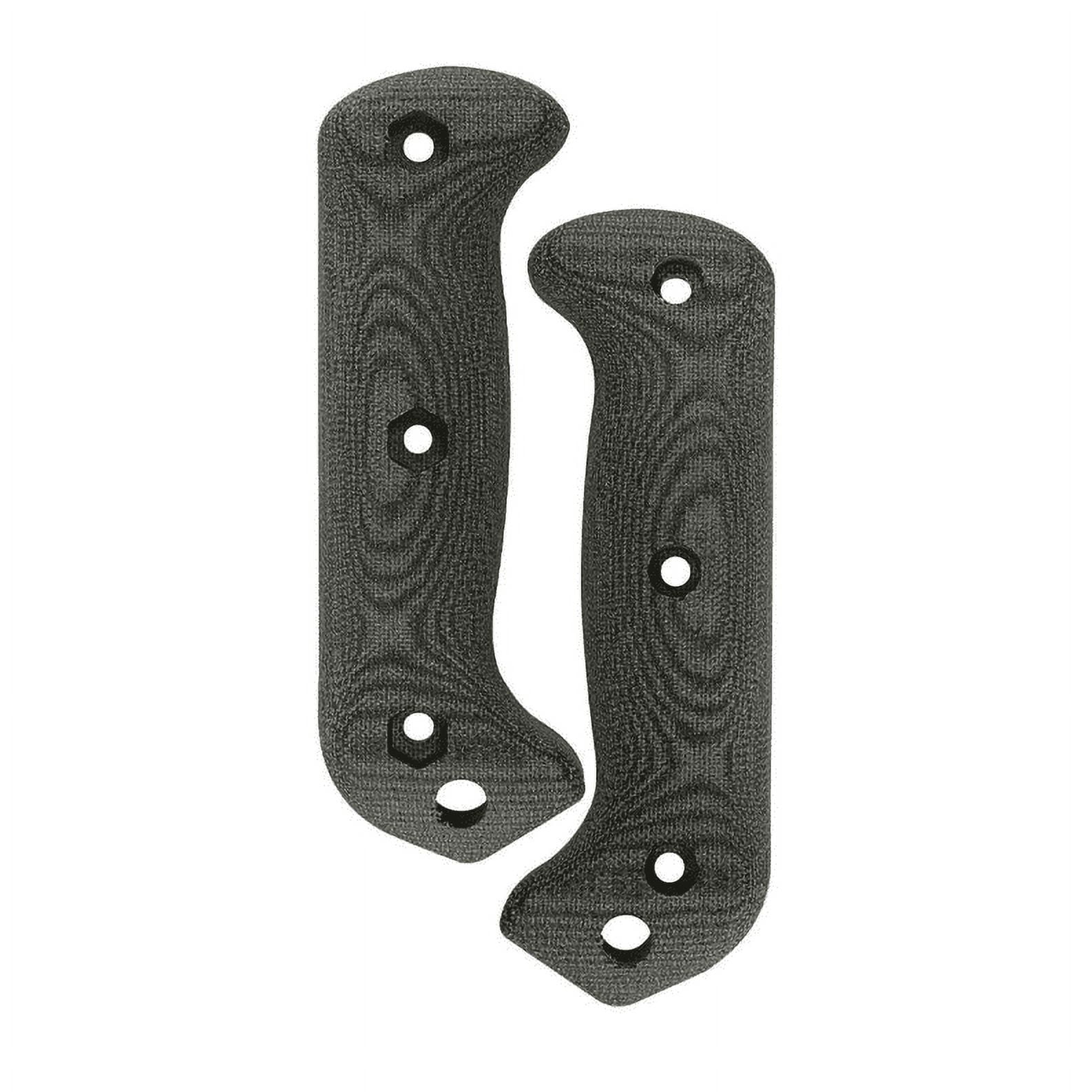 KA-Bar Black Micarta Becker Handle Set for Full Size Becker Knives ...