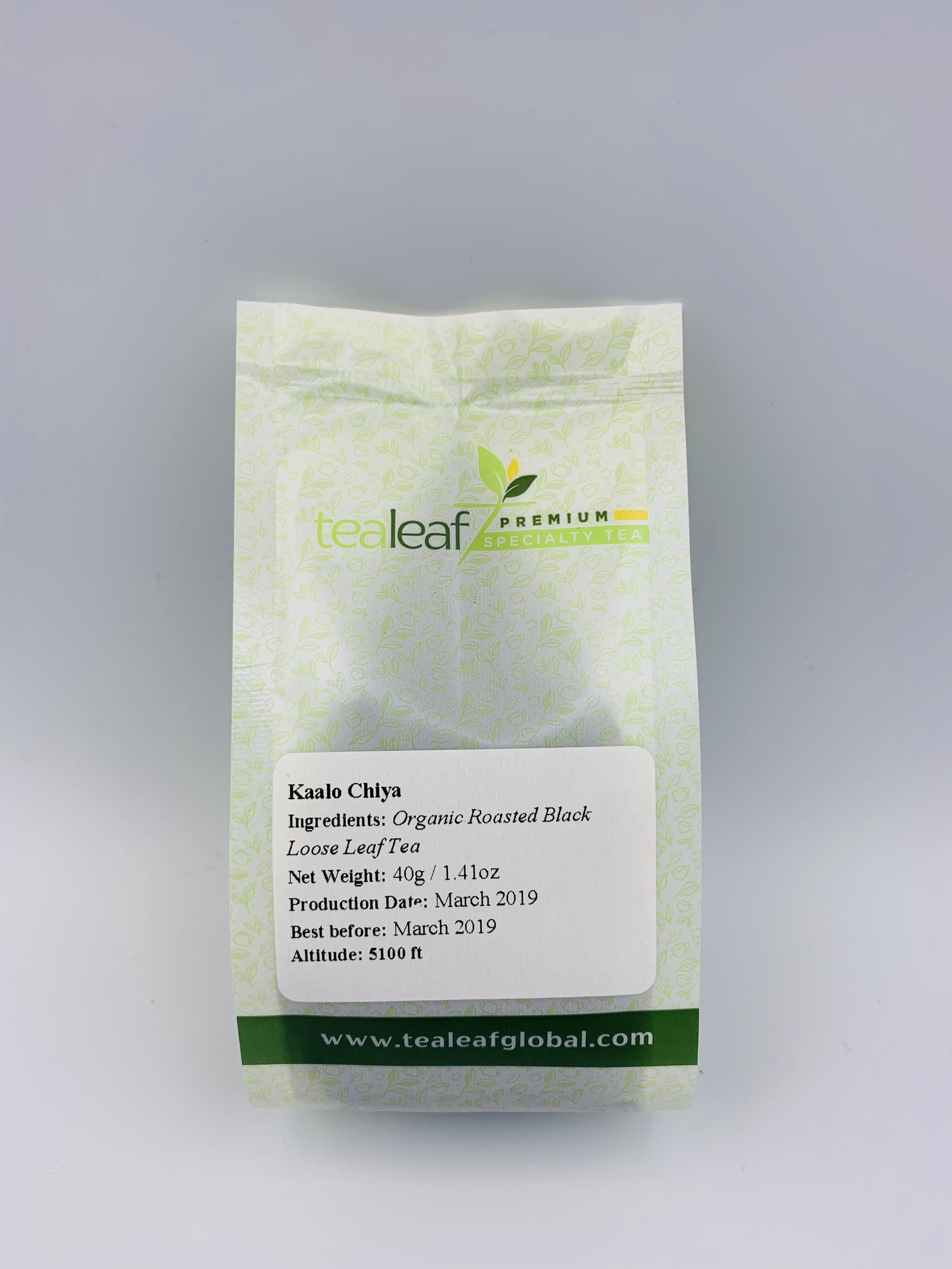 KAALO CHIYA (Organic loose leaf tea) | Roasted black tea | 40g/ 1.41oz ...