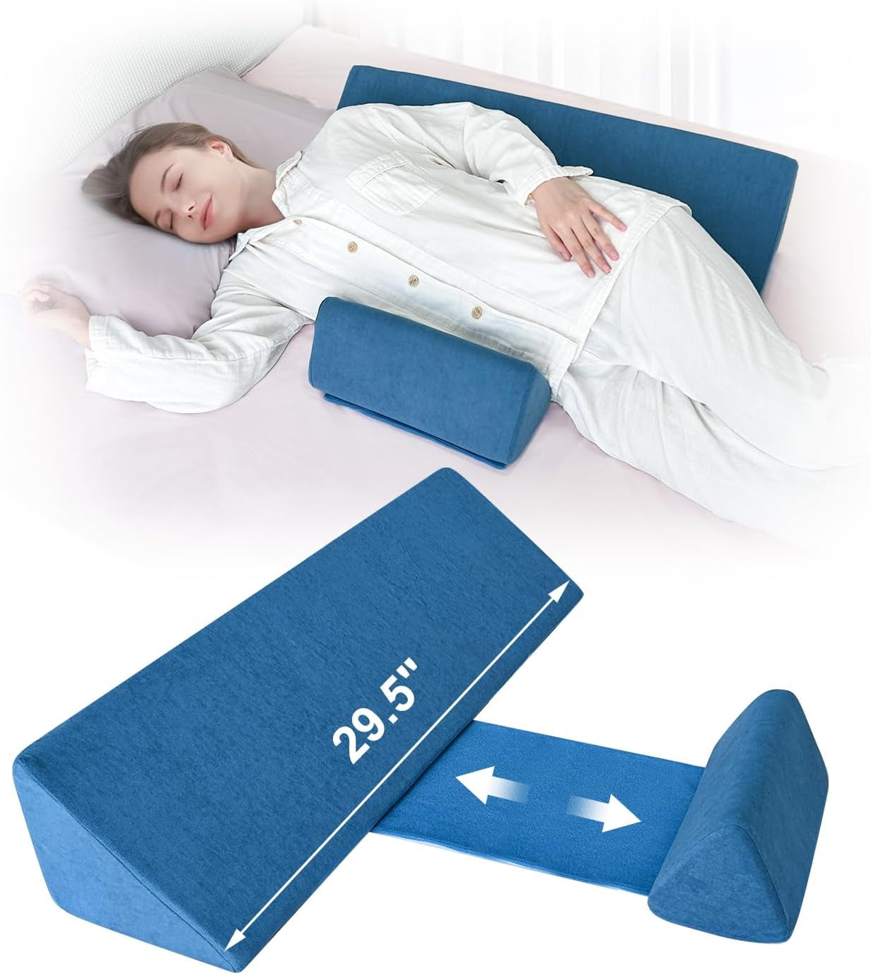 KAAMOS Positioning Wedge Pillow for Bed Sore Pressure Ulcer Bedsore ...