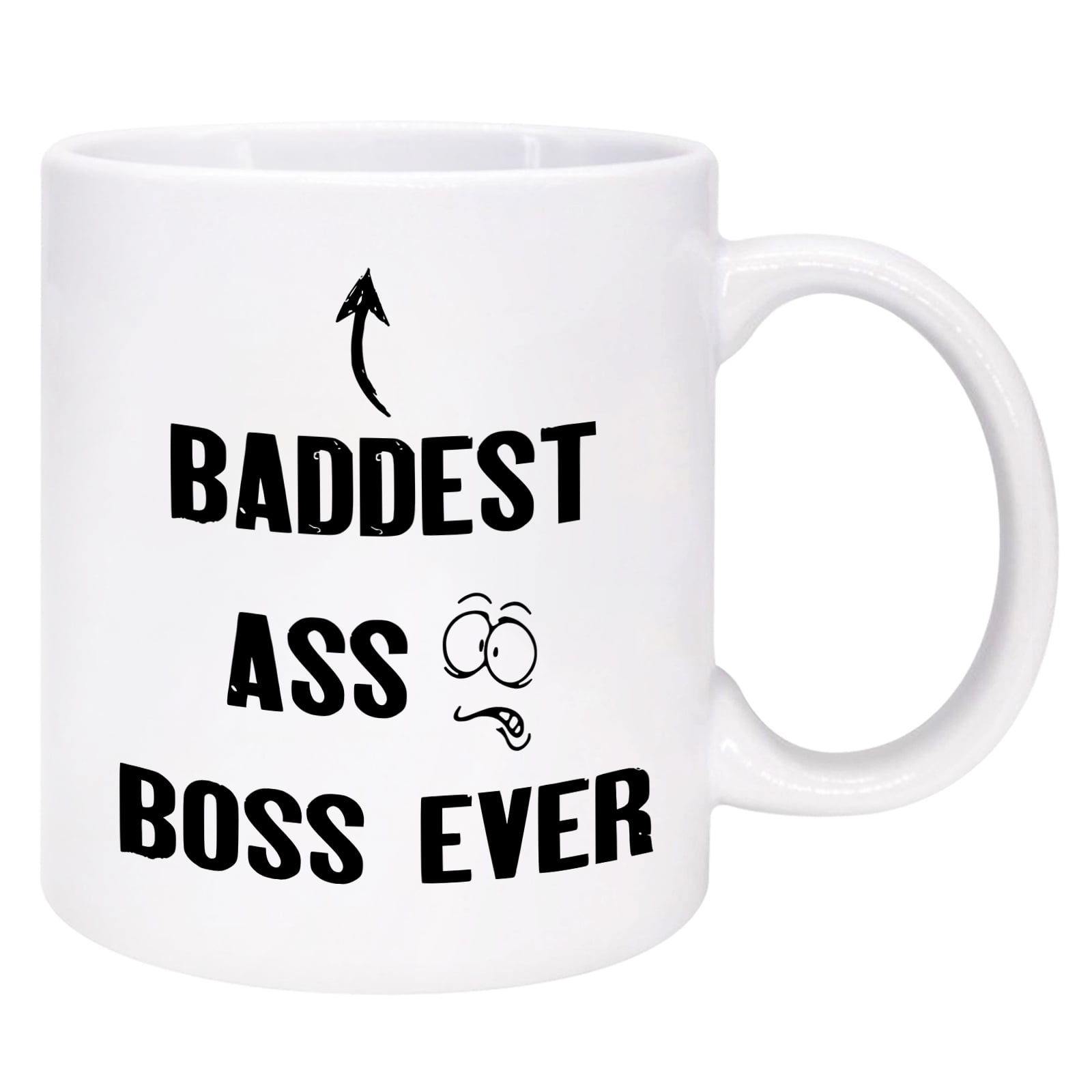 KAAYEE Bannest Ass Boss Ever Office Mug,Funny Unique Idea Cup Gift for ...