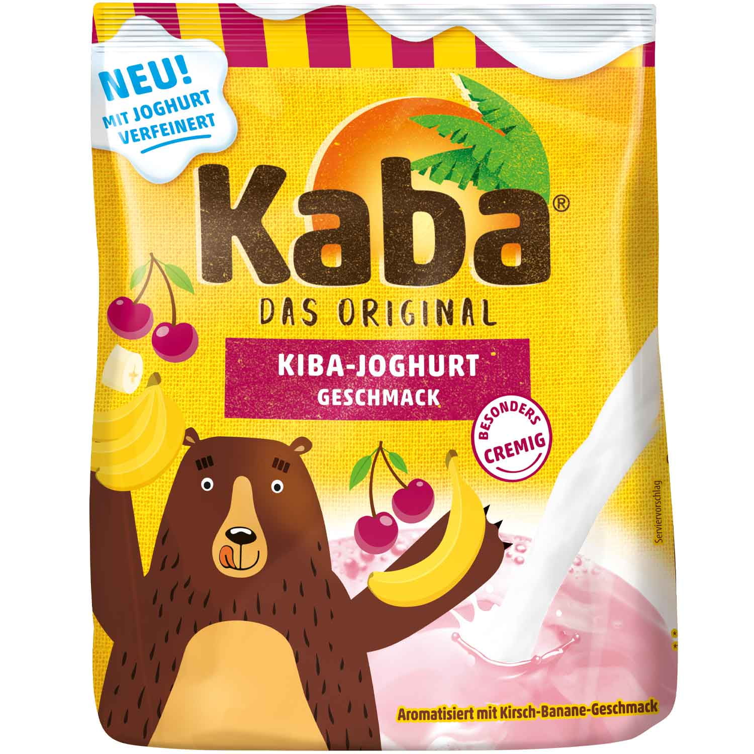 KABA drink mix: CHERRY BANANA YOGHURT flavor Refill bag - Walmart.com
