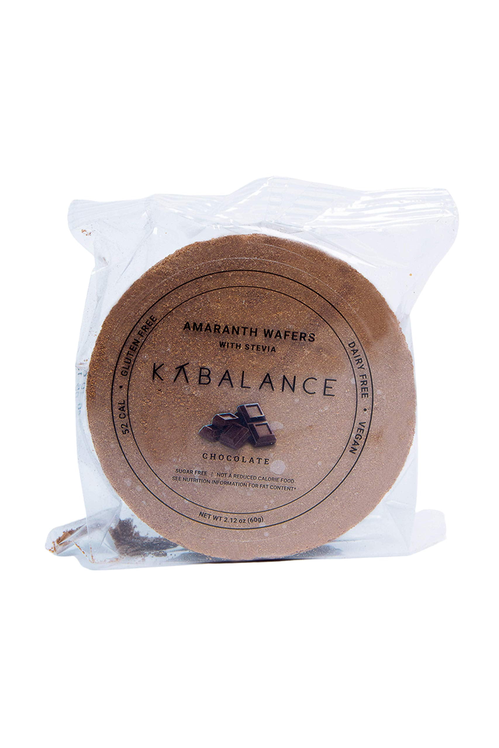 KABALANCE Amaranth Healthy Wafers/Obleas OIF8 | CHOCOLATE | 8 Packs of ...