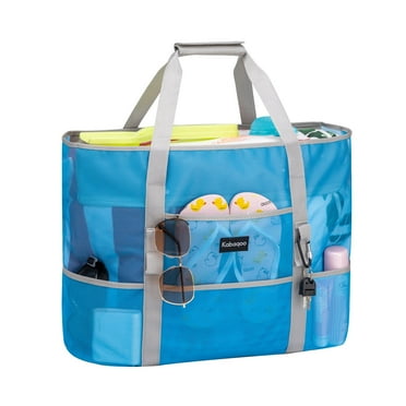 No Boundaries Women's Beach Zip Bottom Tote Handbag, Midnight Black ...