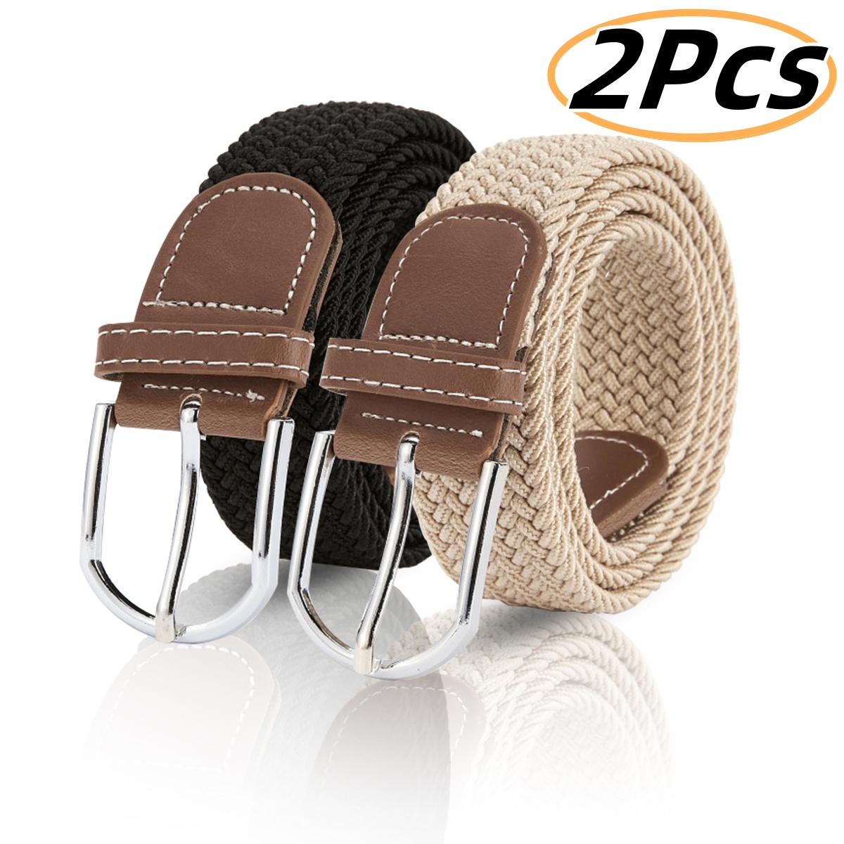 Wrangler Men's Braided Belt - Walmart.com