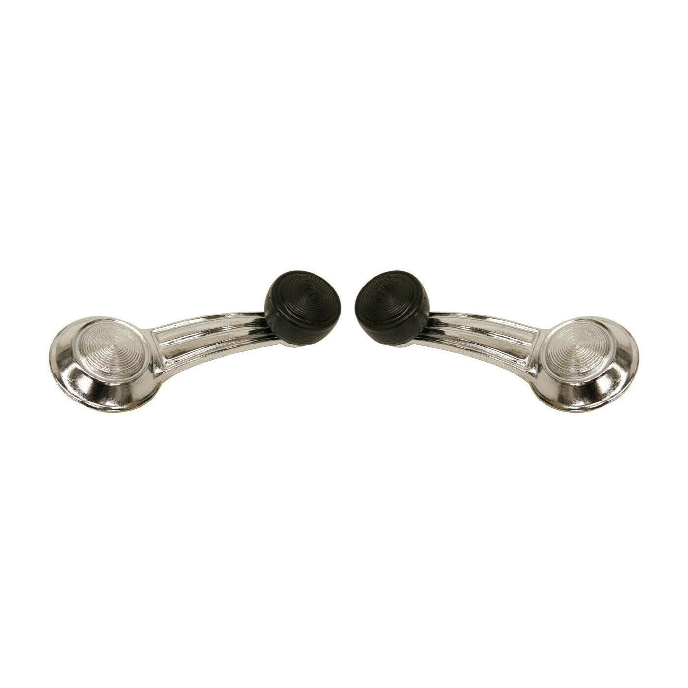 KABULUKA Chrome Door Window Crank Handle Pair Set for Chevy for Caprice ...
