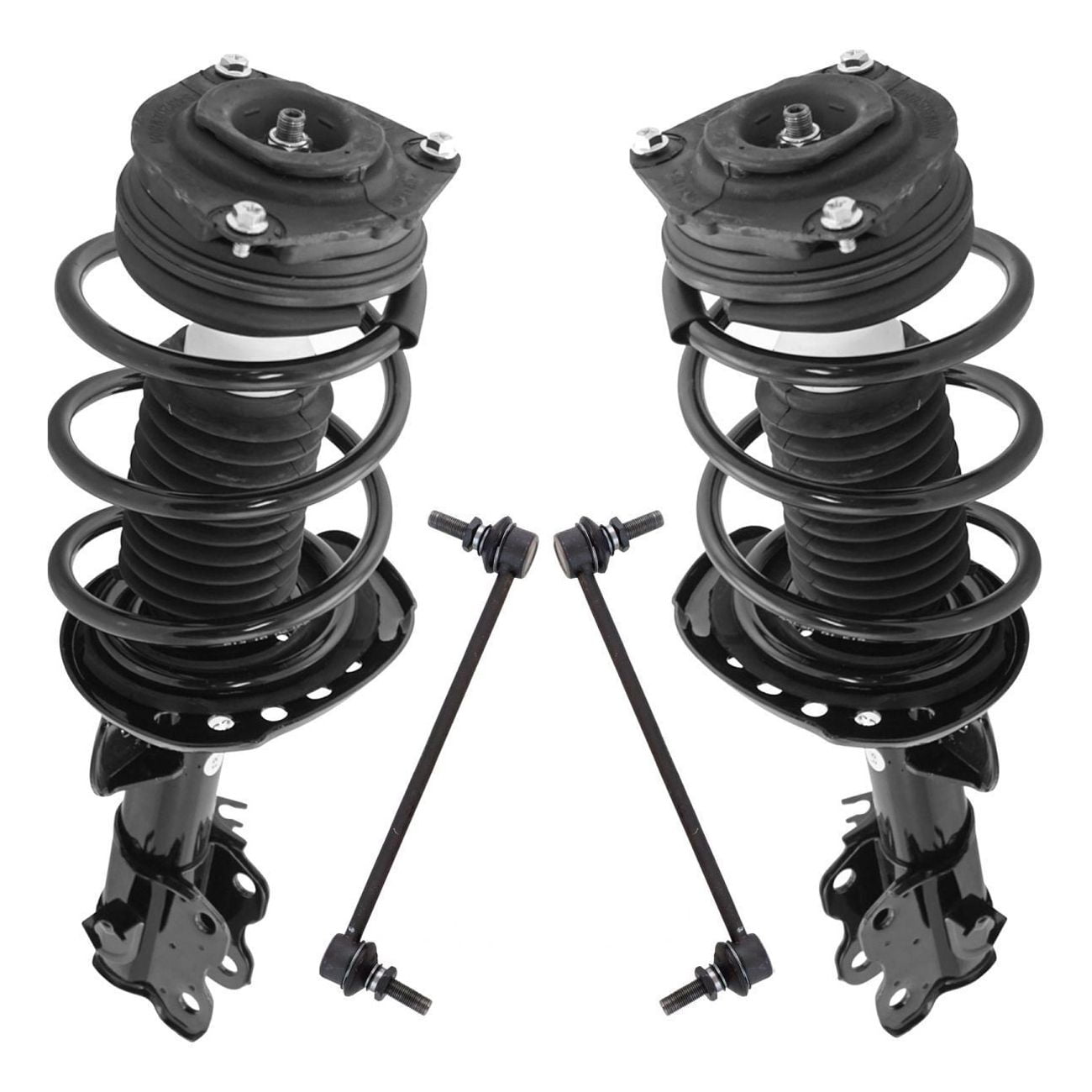 KABULUKA Front Strut & Spring Assemblies w/Sway Bar End Links Kit 4pcs for Nissan for Sentra 1 ...