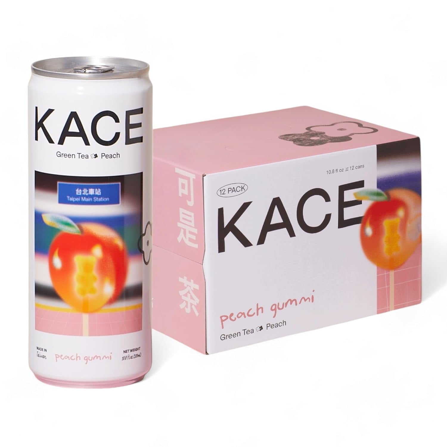 KACE TEA PEACH GUMMI 12PK - Walmart.com