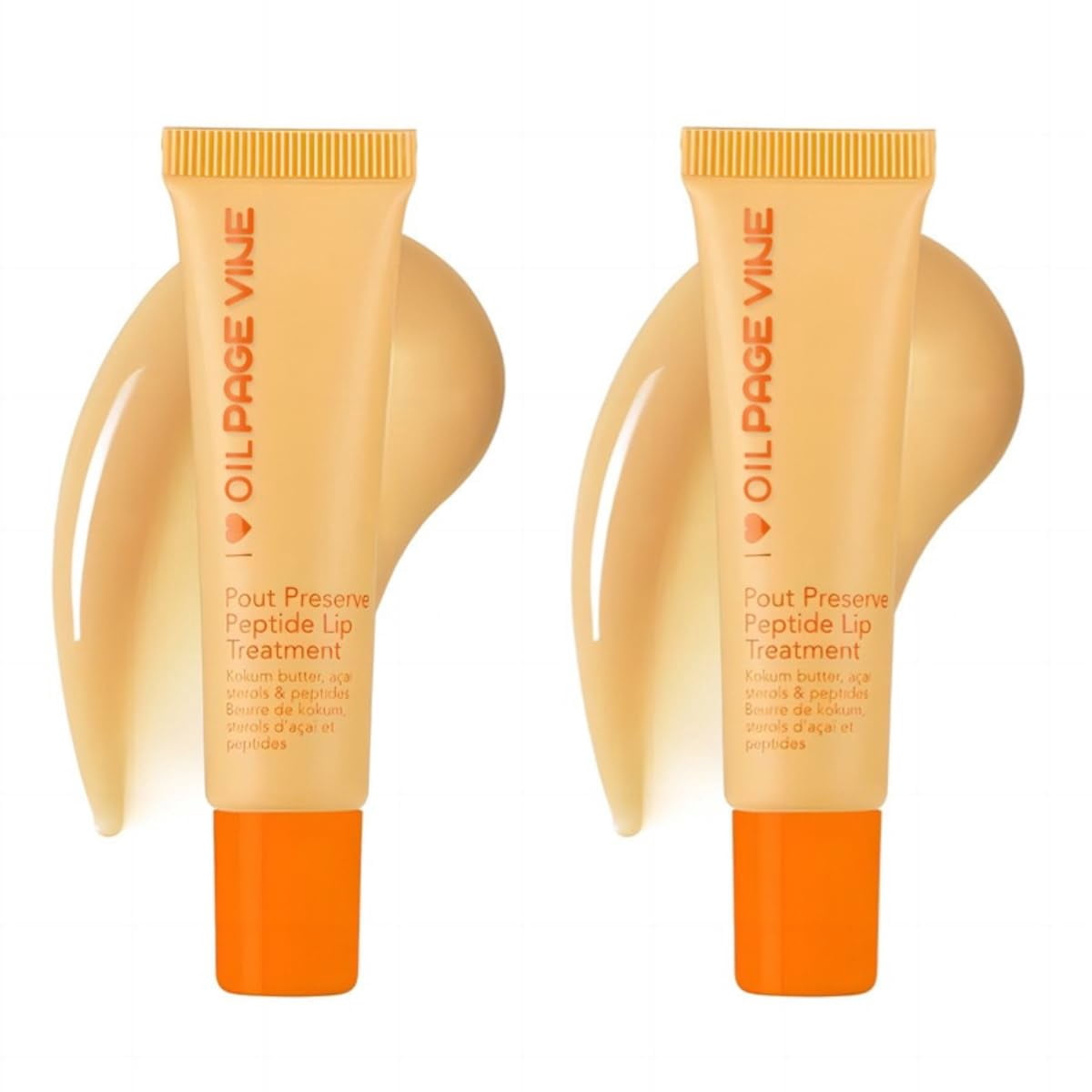 KACG 2pcs Lip Treatment, lip balm,lip peptide,pout preserve summer ...