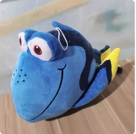 KACG Cartoon Clownfish Plush Toy Small Yellow Croaker Doll Oceanarium ...