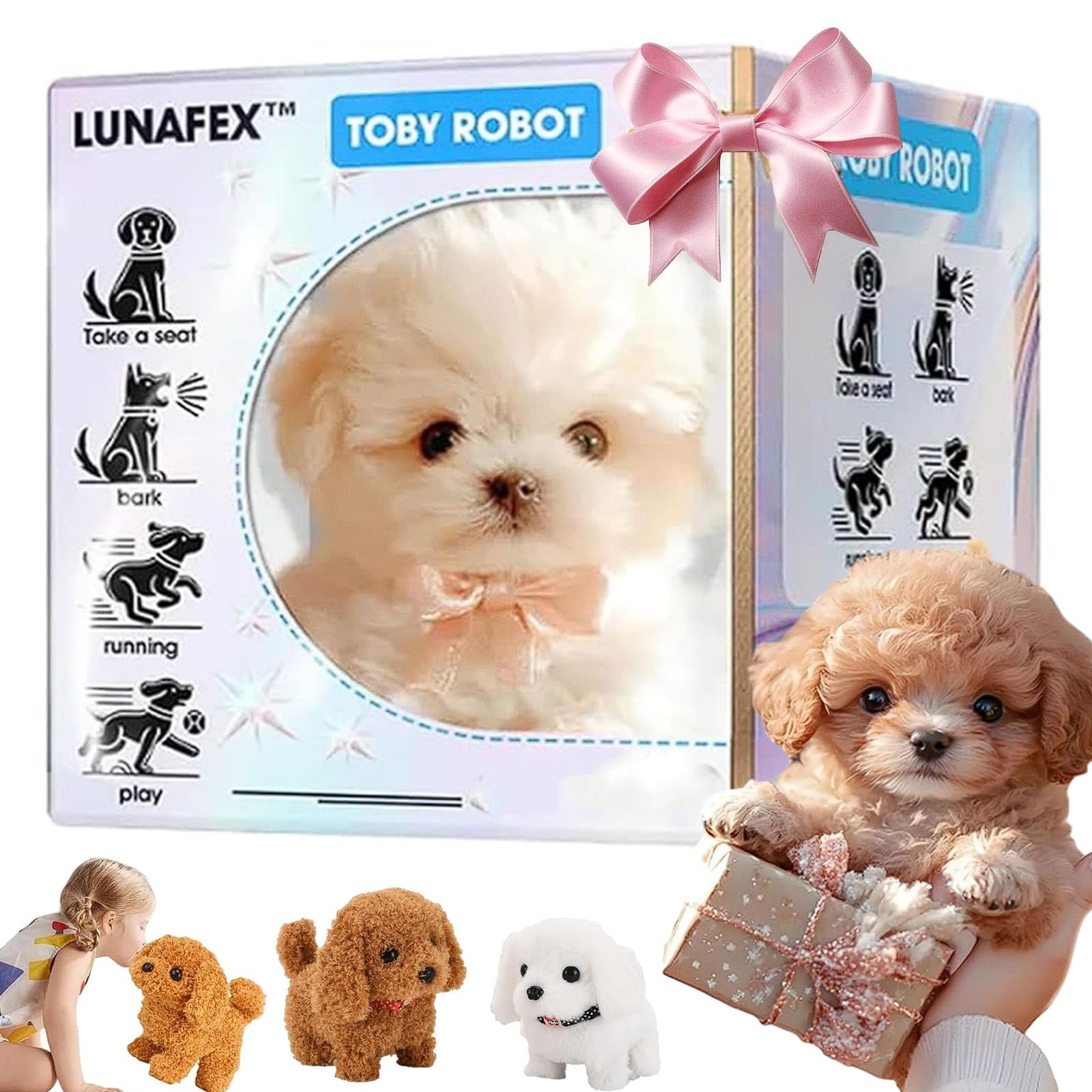 KACG Robot Dog - Robot Bionic Puppy,My Realistic Robotic Puppy ...