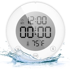 Digital Shower Timers for Water Conservation and Time Management